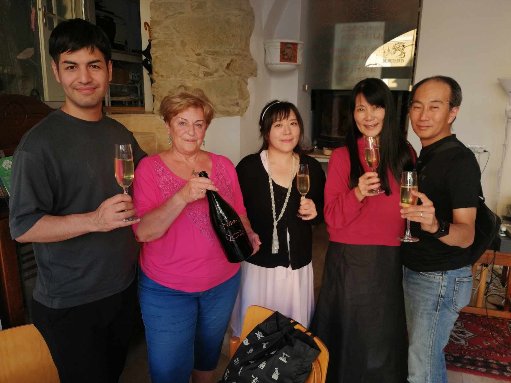 Tour A 1st day DEMETERVIN in Tokaj Mád©Hungary Japan Wine Association ...